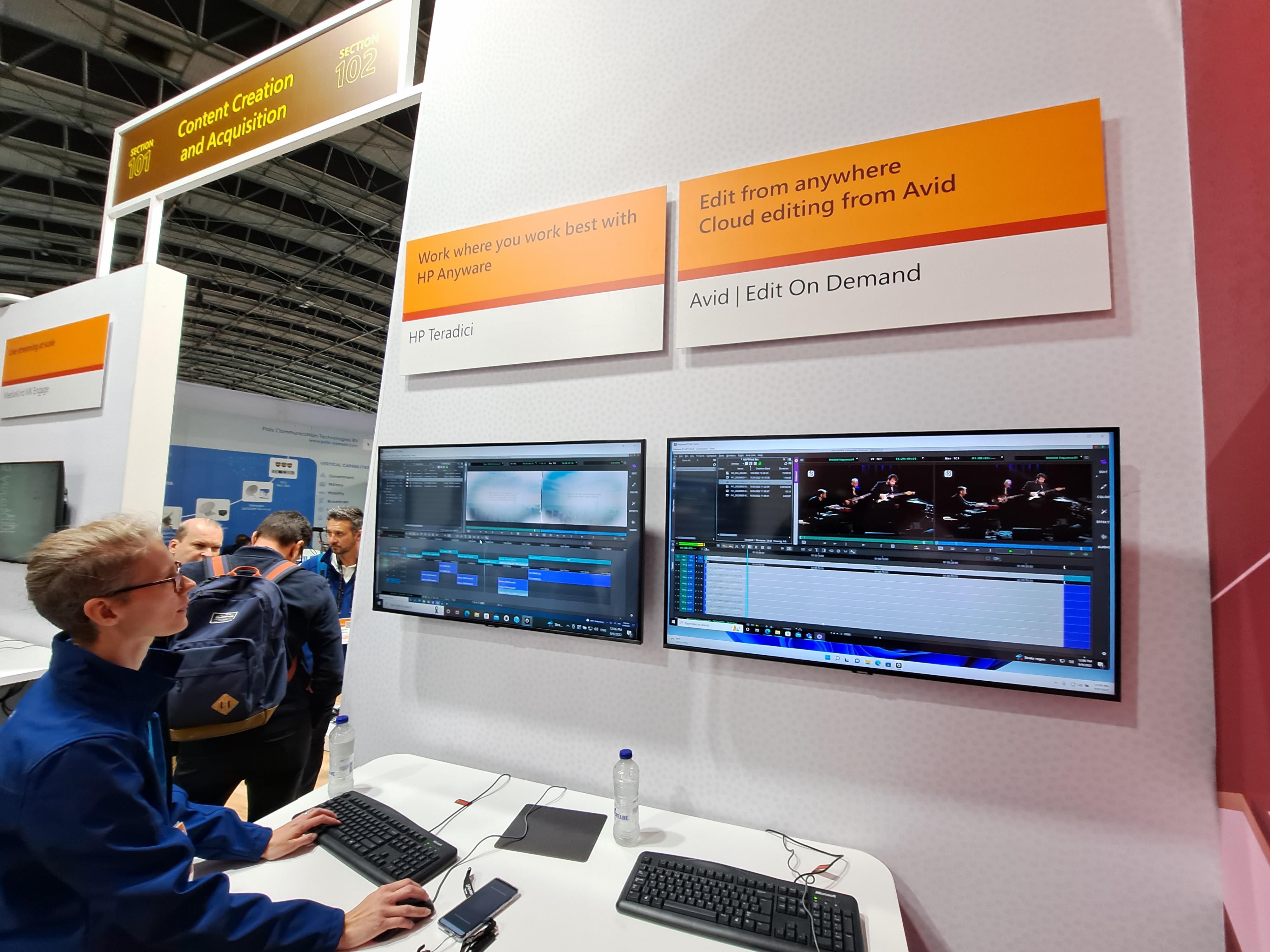 HP Anyware Showcases Hybrid Broadcasting at IBC 2022