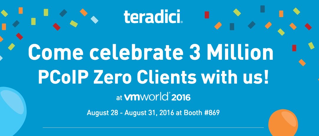 Teradici Celebrates 3 Million Zero Clients